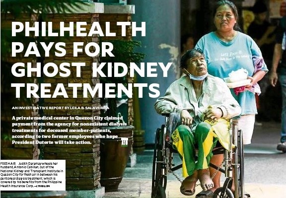“Ghost Dialysis”: Inquirer Breaks Story on PhilHealth Fraud | CMFR