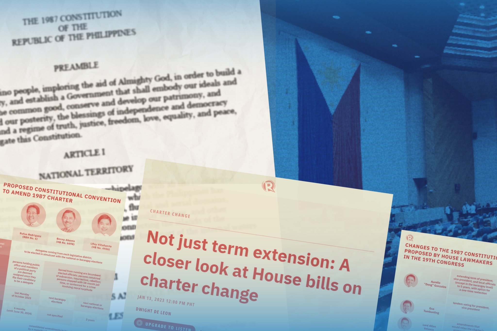 Rappler compares bills for charter change in the House | CMFR