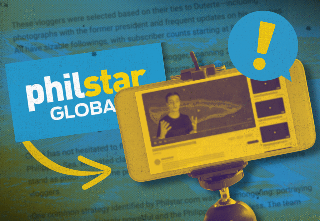 Philstar.com exposes pro-Duterte vloggers who spread pro-China views on WPS issue | CMFR